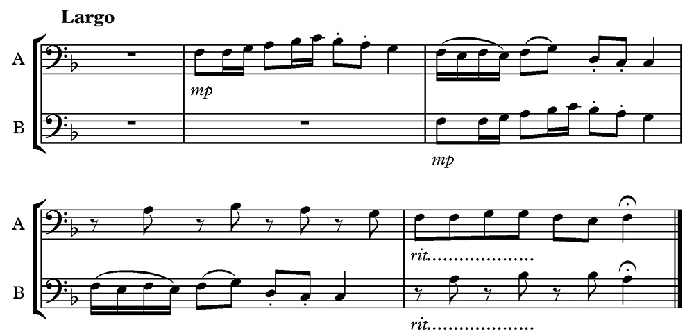 Student Brass - Baritone & Euphonium - Bass Clef - Low