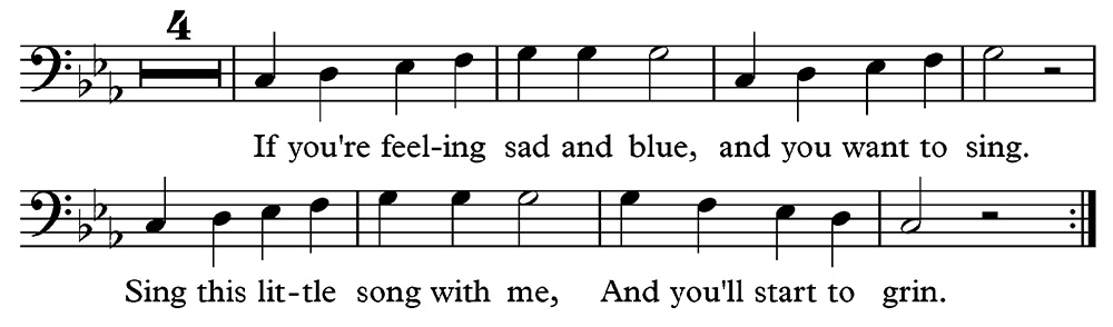 Student Brass - Trombone - Bass Clef - Mid.