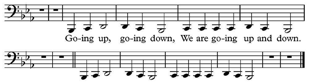 Student Brass - Bb Tuba - Bass Clef - Low