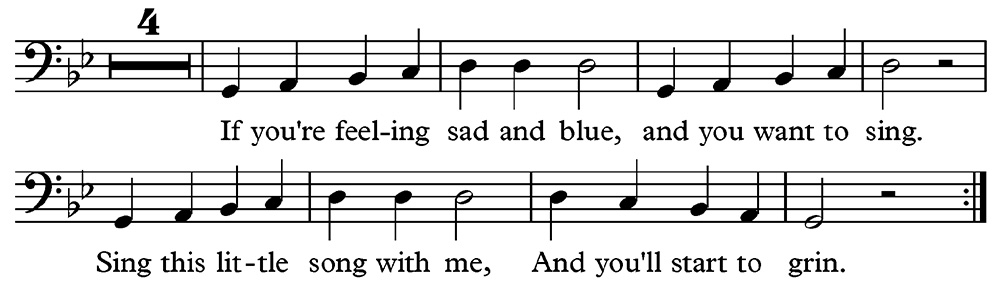 Student Brass - Baritone & Euphonium - Bass Clef - Low