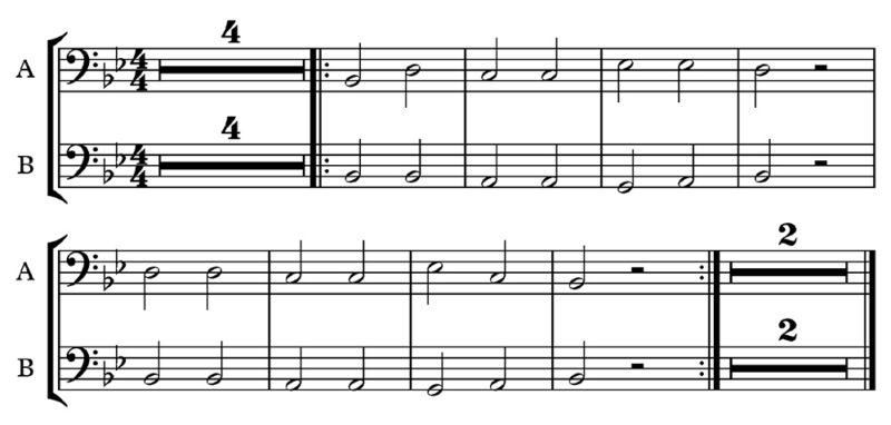 Student Brass - Baritone & Euphonium - Bass Clef - Low
