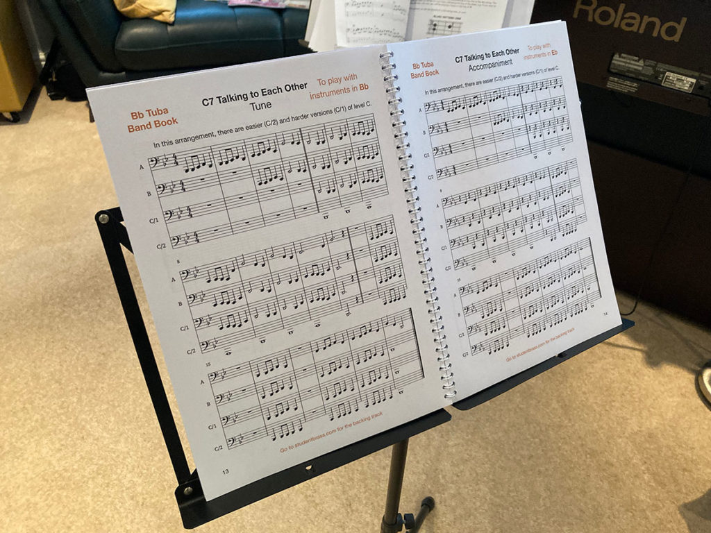 Student Brass - Mixed Ability Band Book - Bb Tuba