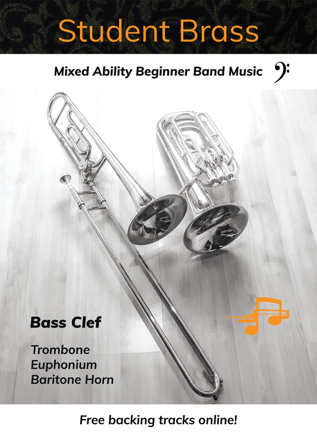 Student Brass - Mixed Ability Band Book - Bass Clef